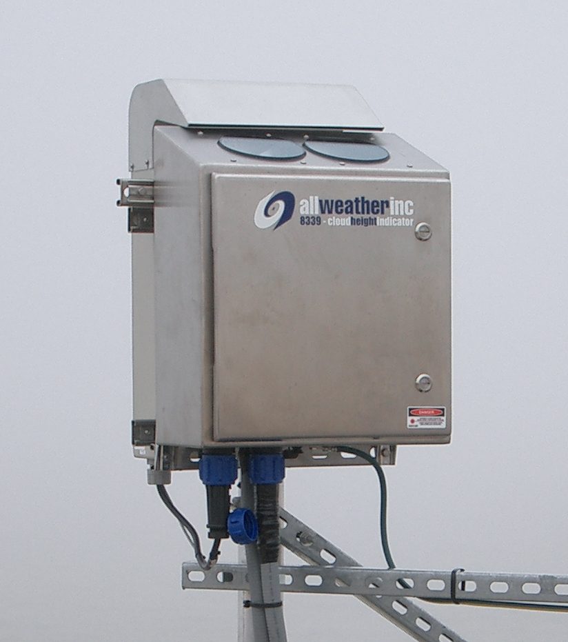 AWI Model 8339 Laser Ceilometer Certified by FAA - All Weather Inc