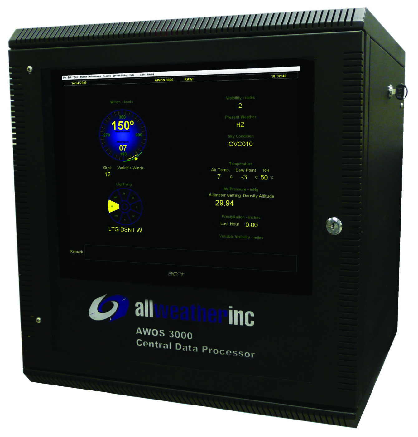 FAA Certified AWOS - All Weather Inc