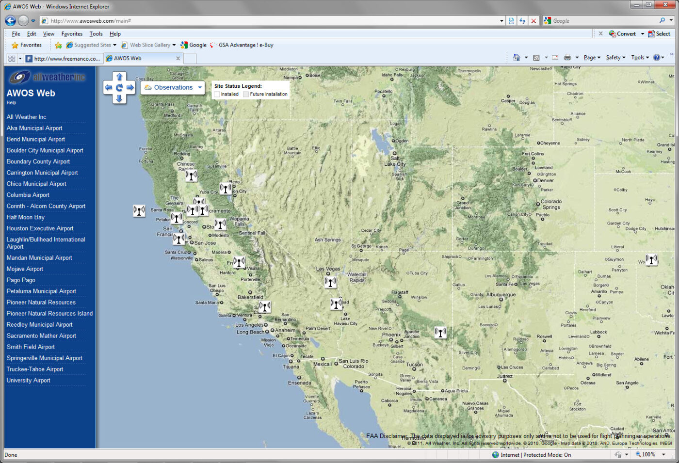 ICAO Compliant AWOS - All Weather Inc